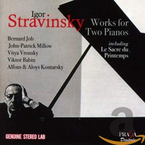 Stravinsky (1882-1971) - Stravinsky: Works for two pianos [CD ...