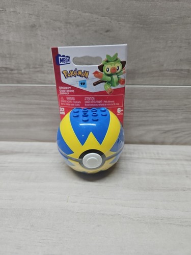 Mega Construx Pokemon GROOKEY Buildable Action Figure 32 pcs HKT12 NEW ...
