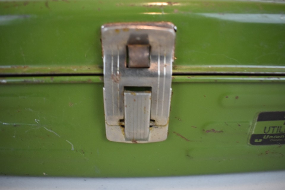Union Utility Box Metal Tackle Tool Latch 1960s Model 4013 Chandler AZ ...