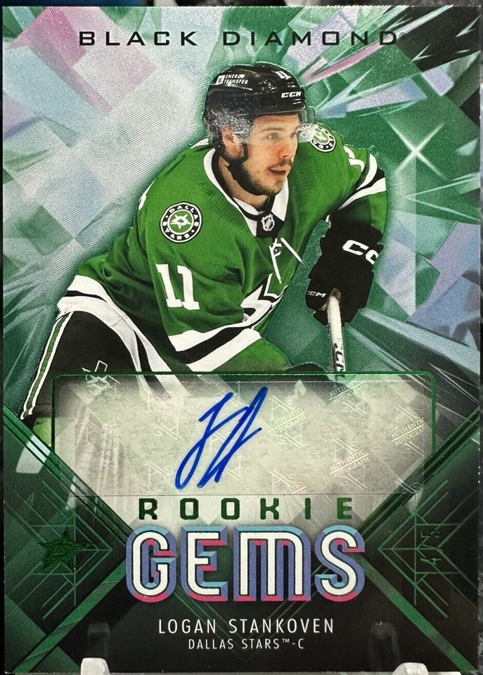 2024-25 Upper Deck Black Diamond - Logan Stankoven #RGS-LS for sale | eBay
