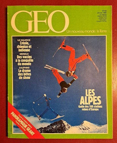 Revue Géo N°83 (Janvier 1986) -TBE | eBay