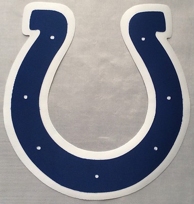 HUGE INDIANAPOLIS COLTS IRON-ON PATCH - 7.25" x 7.5" | eBay