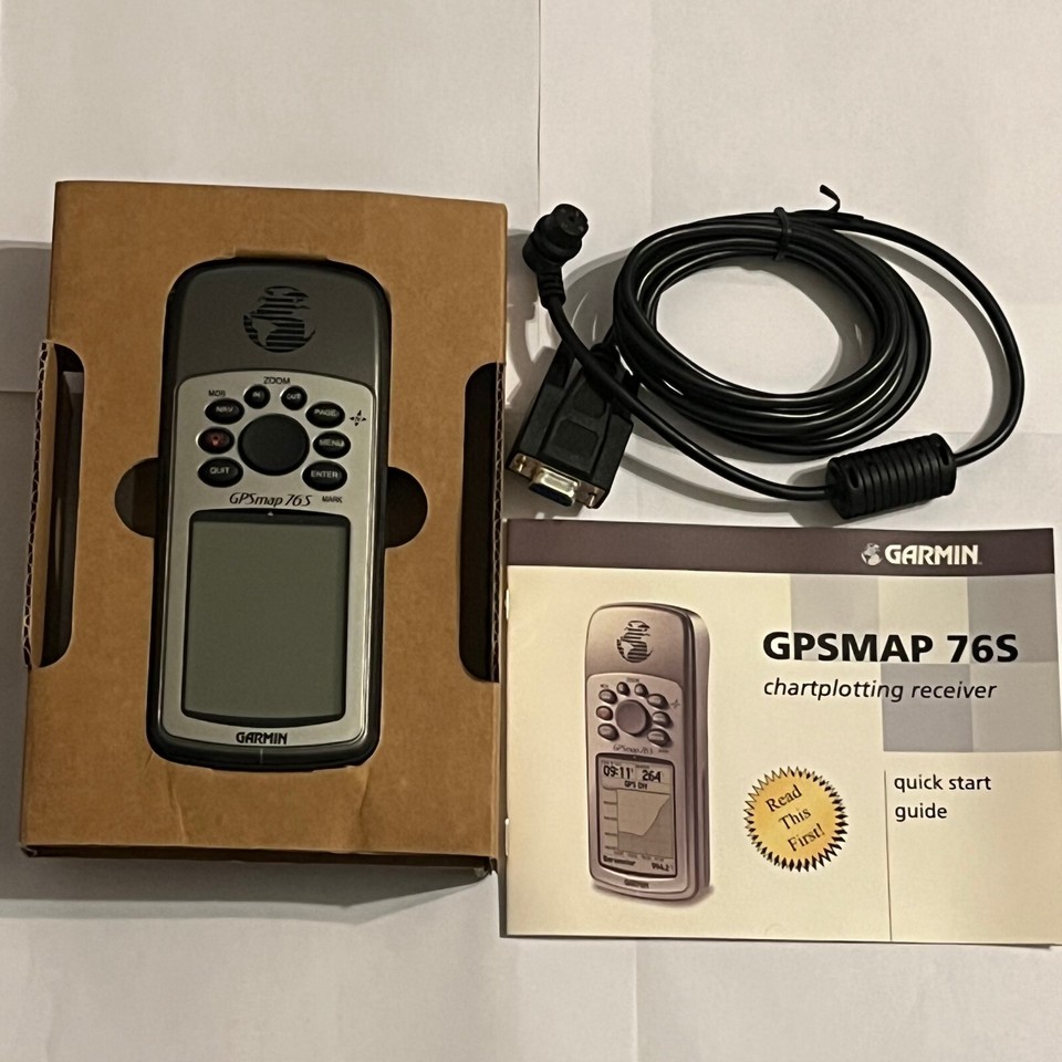 Garmin GPSMAP 76S Marine Handheld Chartplotter GPS Receiver (010-00271 ...