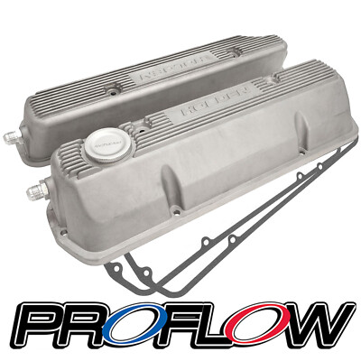 Proflow Alloy Valve Rocker Covers Suit Holden V8 VN VR VS VT 5 Litre ...