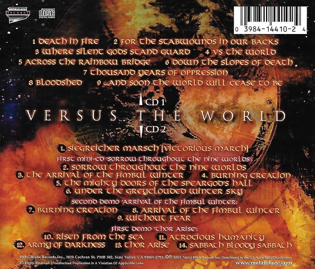 Amon Amarth The Arrival Of The Fimbul Winter