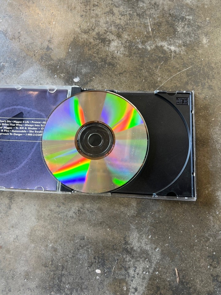 N.W.A. NWA Niggaz4Life Niggaz 4 Life CD 1991 Priority Ruthless Records ...