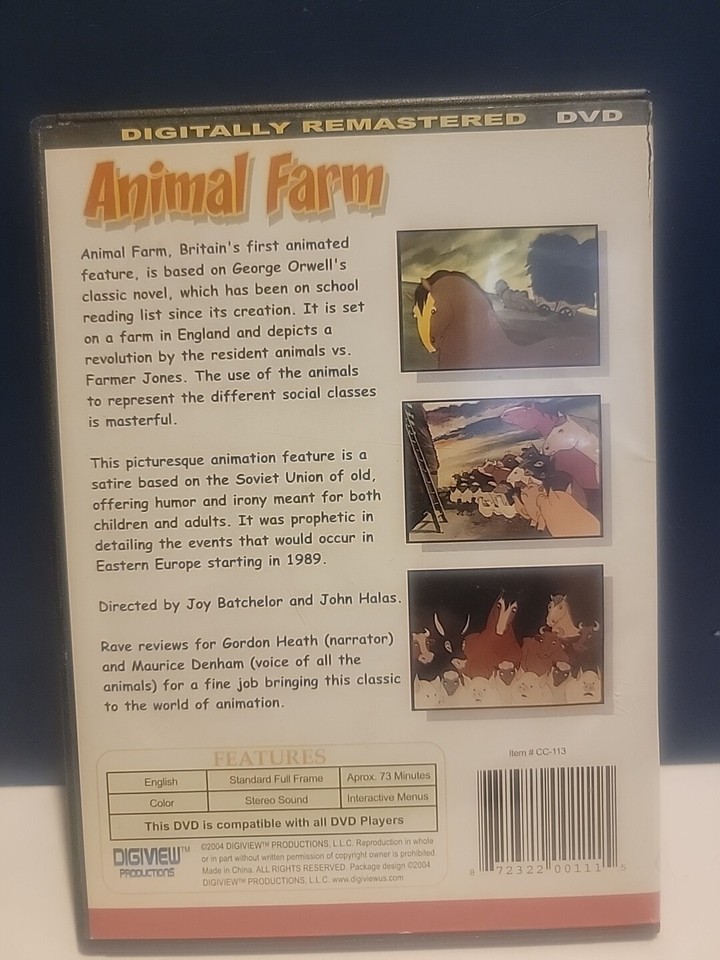 Animal Farm (DVD, 2006) 872322001115 | eBay