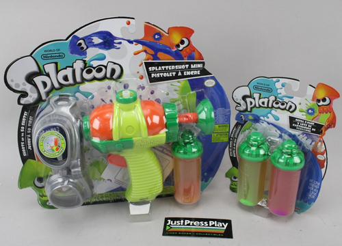 Jakks Pacific Splatoon Splattershot Mini w/ Refill Pack New/Sealed | eBay