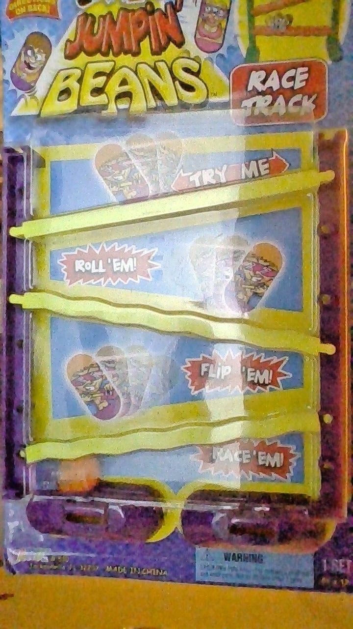 Crazee Jumpin Beans RACE TRACK NIP | eBay