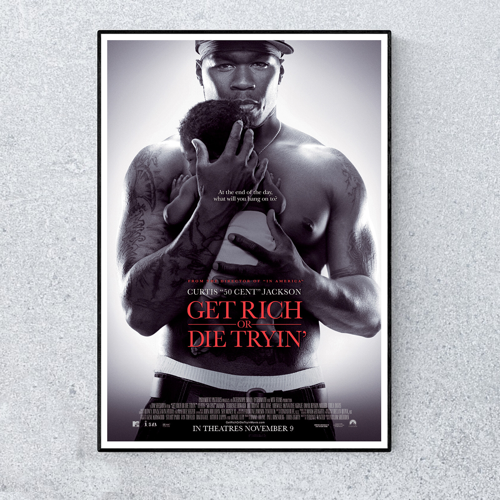 50 Cent Get Rich Or Die Trying Film A4 Poster Wall Art | eBay