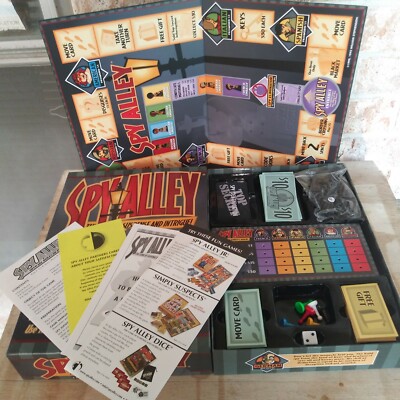 Spy Alley Strategy Board Game 793631299768| eBay