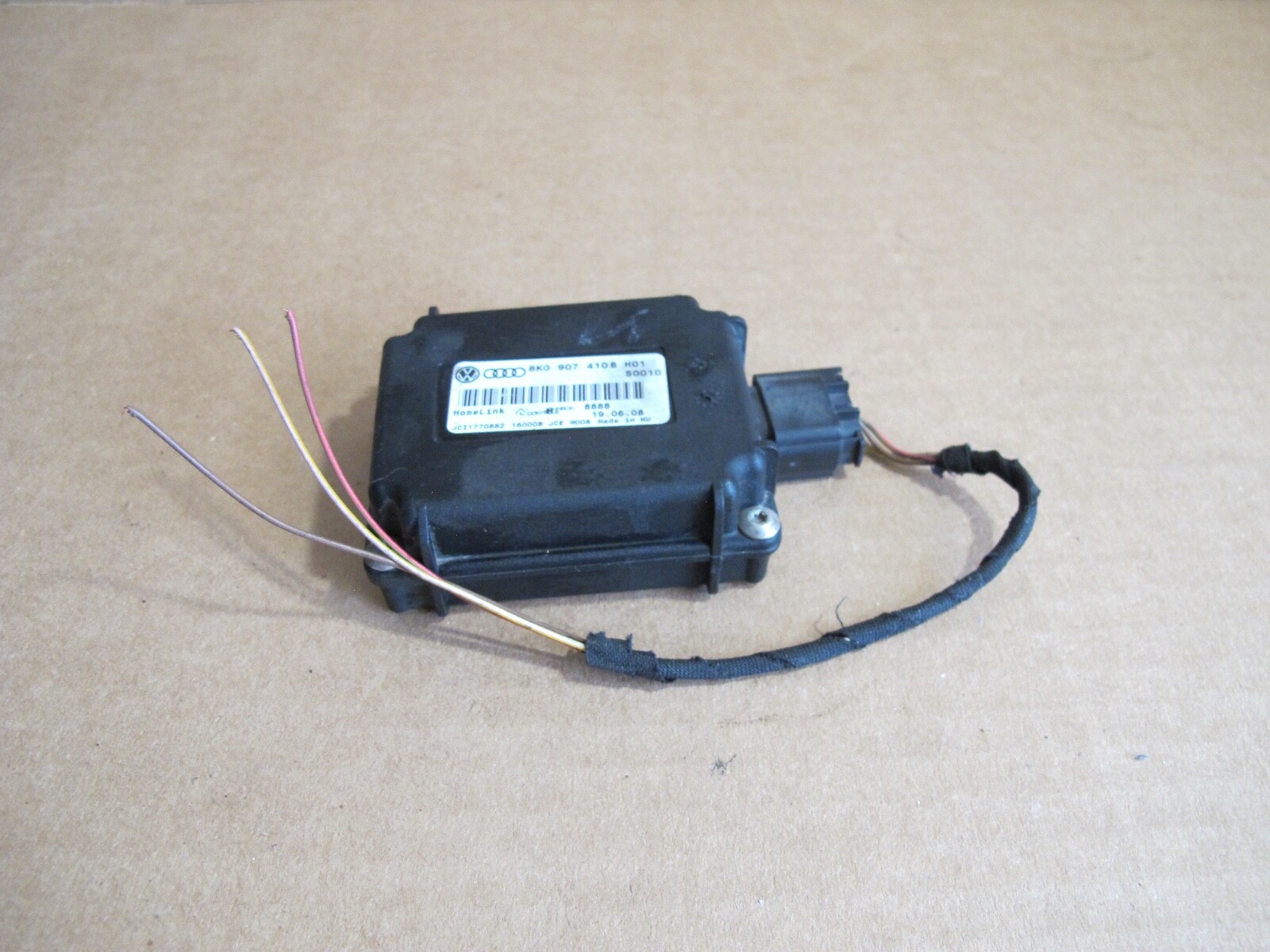 2008-2012 AUDI A5 B8 CABRIOLET HOMELINK GARAGE DOOR CONTROL MODULE ...