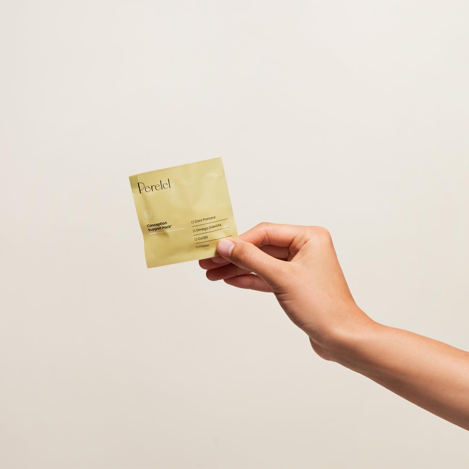 Perelel - Conception Support Pack - Prenatal DHA Omega 3 Vitamins for ...