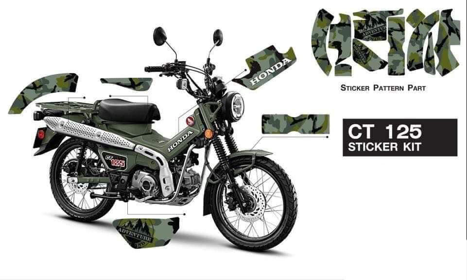 Honda Unveils Pearl Green CT125 Colorway For 2022 In Japan, 47% OFF