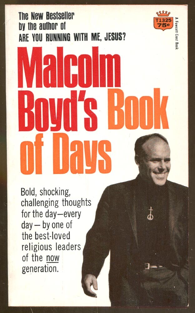 Malcolm Boyd's Book of Days-Vintage Fawcett Crest Paperback First ...