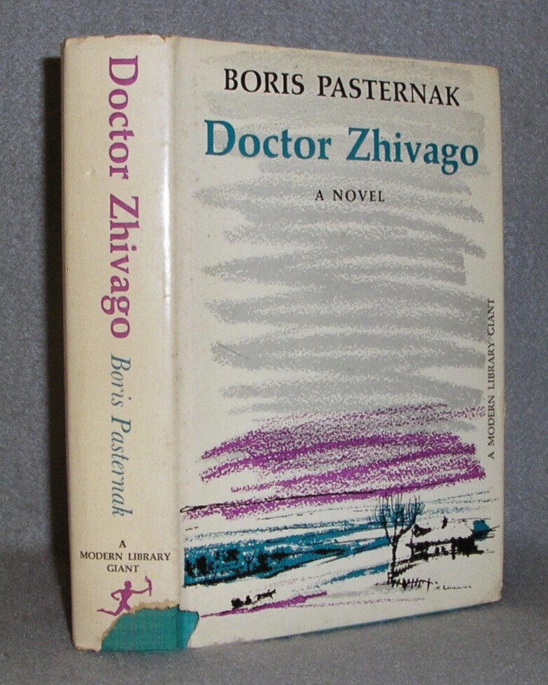 Modern Library Giant Book Doctor Zhivago Boris Pasternak G86 w/Dust ...