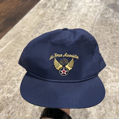 VTG Derby CAP AIR FORCE ASSOCIATION U S. MILITARY Baseball Trucker Cap ...