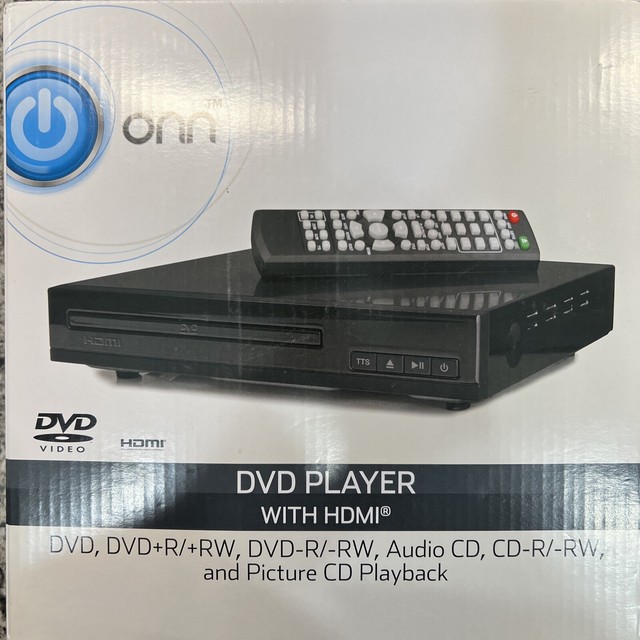 ONN ONA19DP005 Compact Upscaling HDMI DVD Player for sale online | eBay