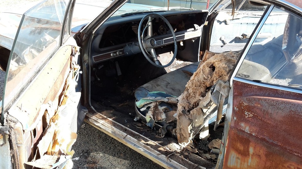 1965 Chevrolet Impala Body Chassis Fastback Rolling Chassis Project Car ...