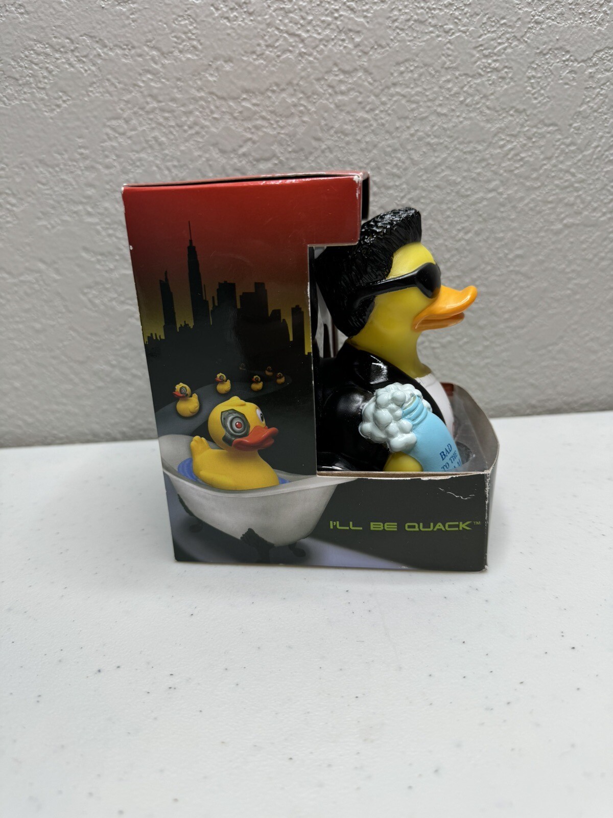 Duckinator CelebriDuck Rubber Duck Terminator fans Arnold NIB I'll Be ...