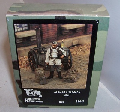 VERLINDEN 1:35 WWII GERMAN FIELD COOK RESIN FIGURE 1143 NIB | eBay