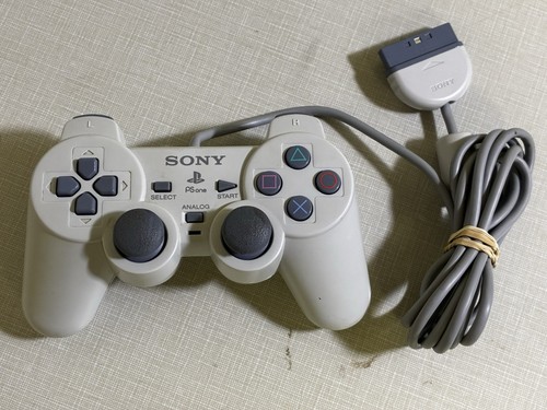 Sony PlayStation PS1 PS One Remote Controller White Gray SCPH-110 ...