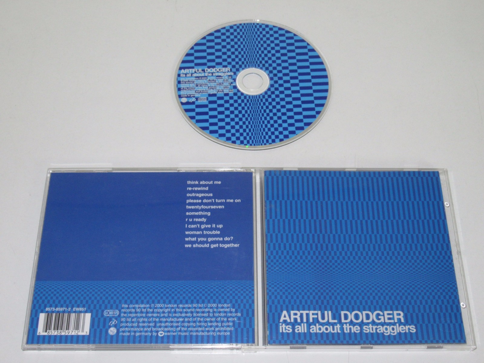 ARTFUL DODGER/ITS ALL ABOUT THE STRAGGLERS(WARNER MUSIC 8573859712) CD ...