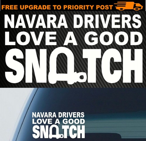 NAVARA Nissan 4x4 Ute Funny 4wd Diesel D40 D22 np300 decal sticker Rude ...