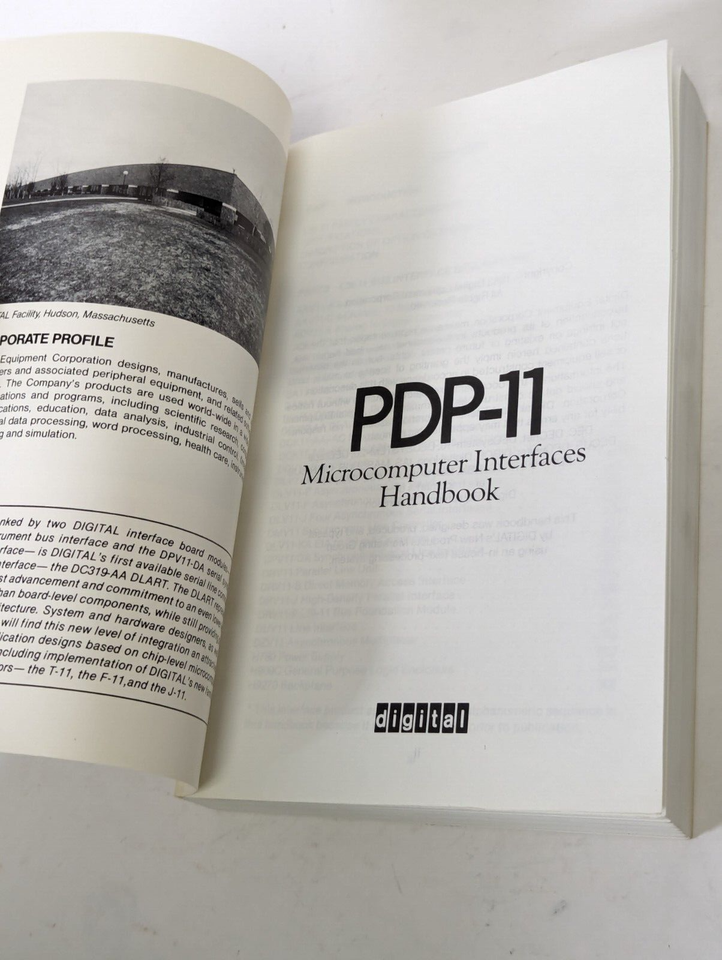 1983-84 Digital Equipment Corporation PDP-11 Microcomputer Interfaces ...