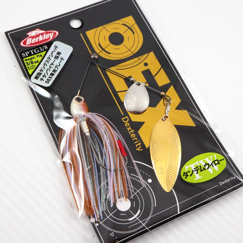 BERKLEY DEX GHOST WAKASAGI JDM Titanium Tungsten Spinnerbait Fishing ...