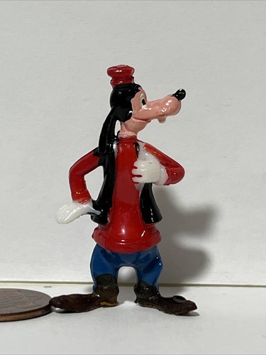 Marx Disneykin Goofy miniature plastic figure Walt Disney Mickey Mouse ...