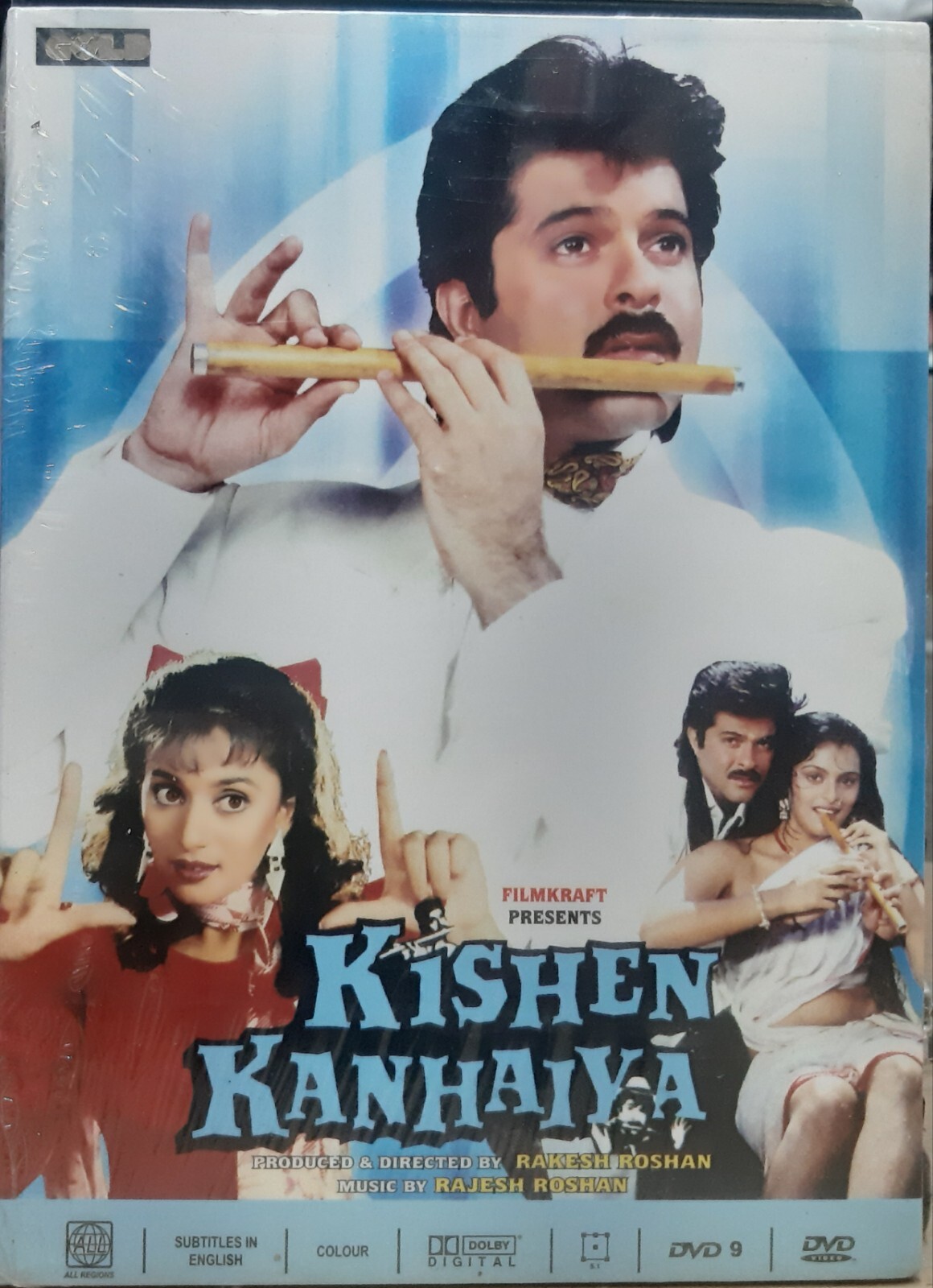 Kishen Kanhaiya - Anil Kapoor, Madhuri Dixit - Bollywood Movie DVD (All Region) | eBay