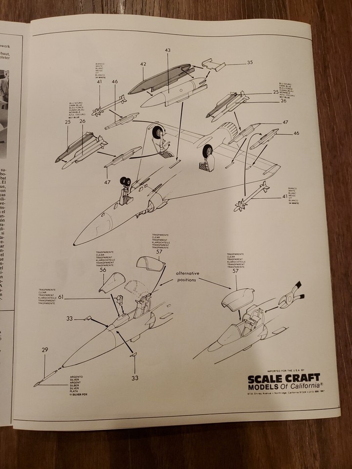 1/48 ESCI Dassault Mirage 2000 Recessed panel Lines Cartograph Decals ...