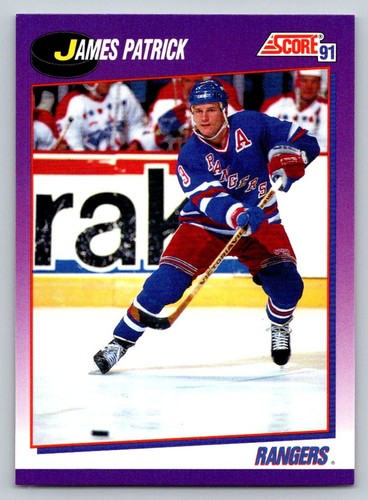 1991 Score #230 James Patrick New York Rangers | eBay