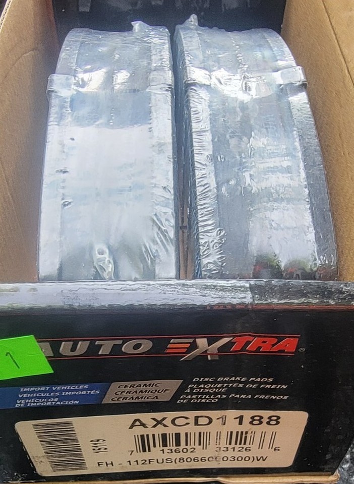 Disc Brake Pad Set Auto Extra Brake Pads AXCD1188 fits 06-13 Suzuki ...