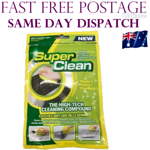 1 x Cyber Clean Magic Dust Cleaning Compound Gel Keyboard Cleaner Dirt ...