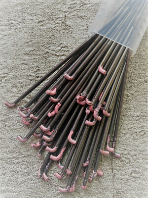 Heidifeathers® Reborn Rooting Crown Needles 10 x 38G - Pink Tip - Hair ...