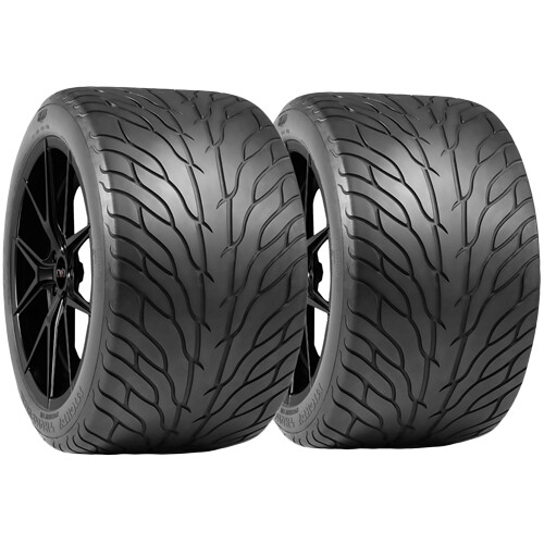 (QTY 2) 27x6.00R15 Mickey Thompson Sportsman S/R LRB Black Wall Tires ...