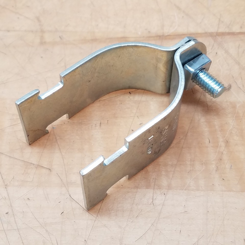 Power Strut PS 1100 1-1/2 EG Pipe Clamp, 1-1/2", IMC/GRC, Electro ...