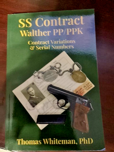 SS Contract Walther PP/PPK Collectors Book Thomas Whiteman SIGNED | eBay