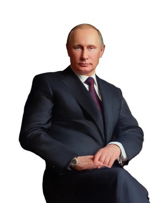 Portrait Of Putin Vinyl Car Decal Sticker – Waterproof & UV-Resistant ...