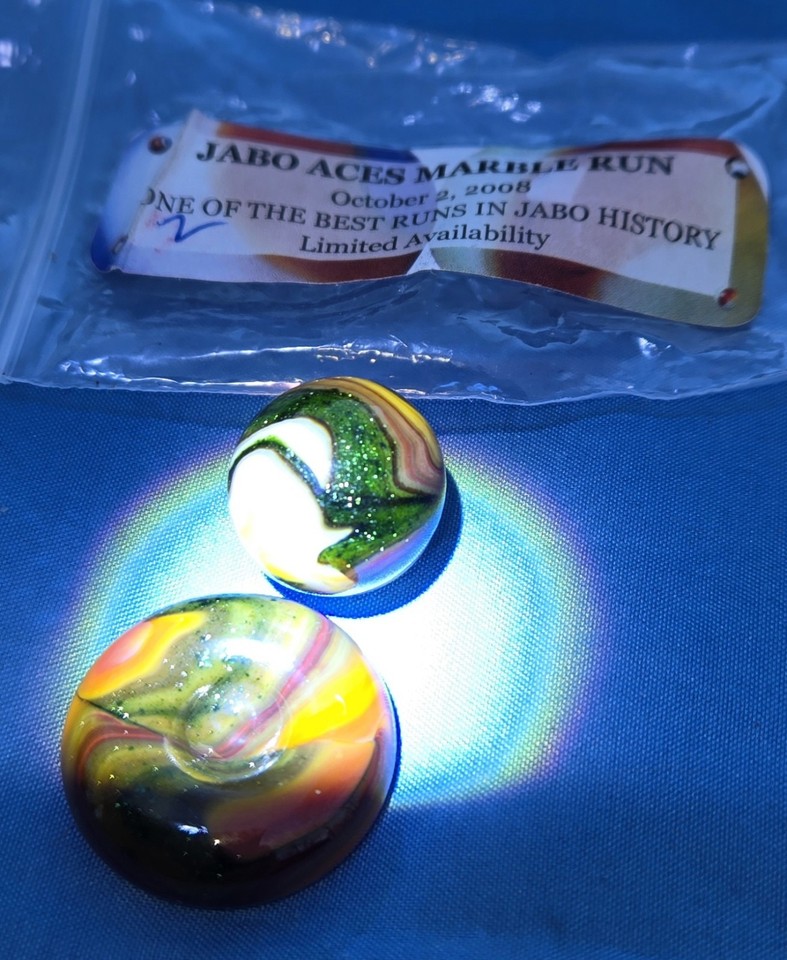 Jabo Aces Collector Marble And Matching Base | eBay