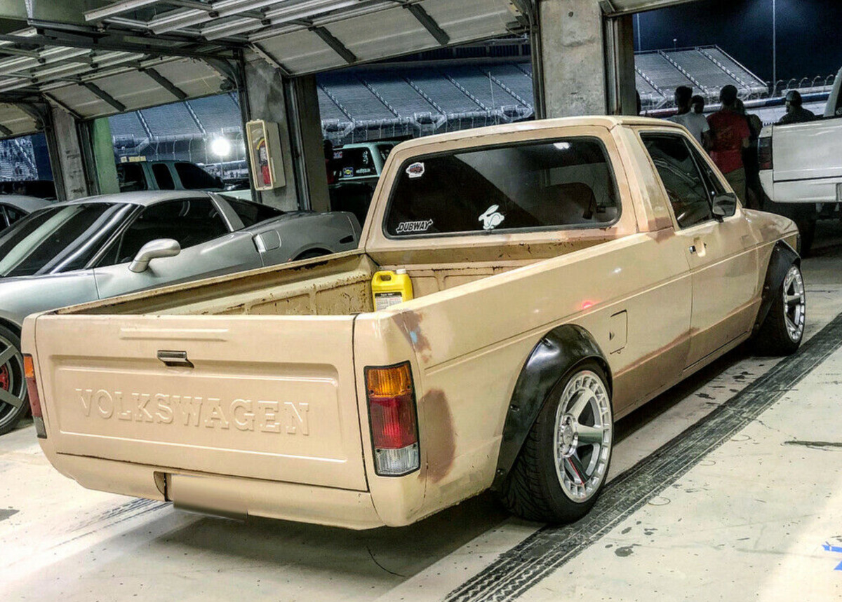 Slammed Vw Rabbit Truck