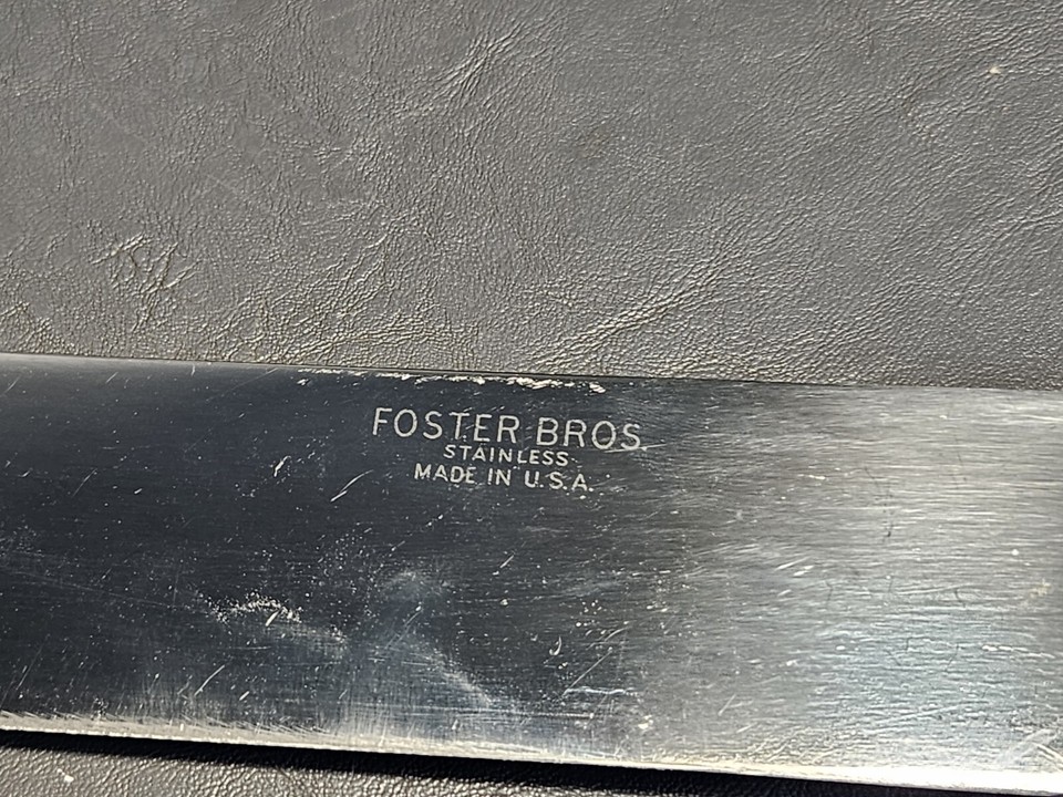 💥Vtg 14" Blade FOSTER BROS. Knife USA | eBay