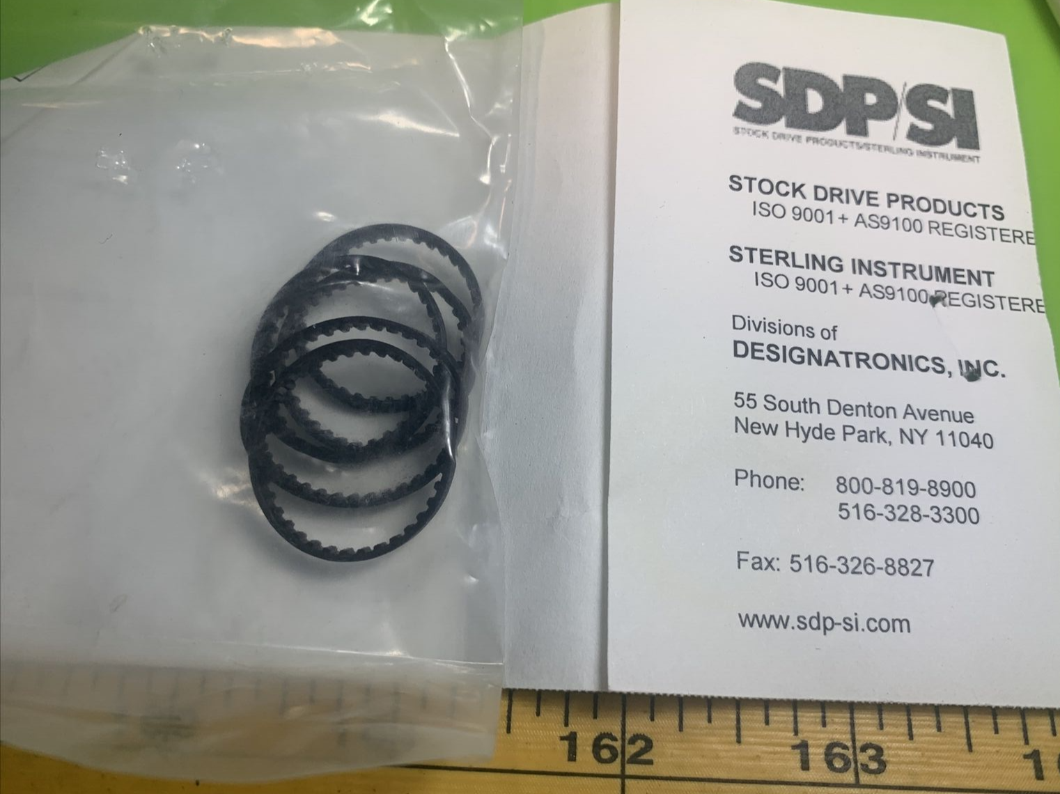 Lot of 5) SDP/SI Sterling A6Z16-036012 Timing Belt 2.03P Stock Drive ...