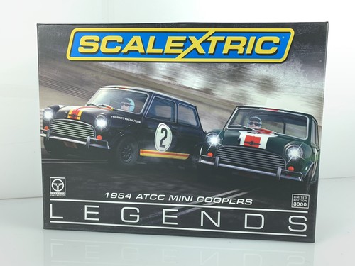 Scalextric Legends 1964 ATCC Mini Coopers C3586A Ltd Ed’ No. 2125/3000 ...