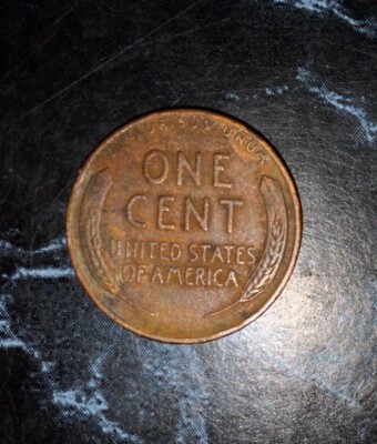 RARE 1944 Lincoln No Mint Mark Wheat Back One Cent Penny Coin ...