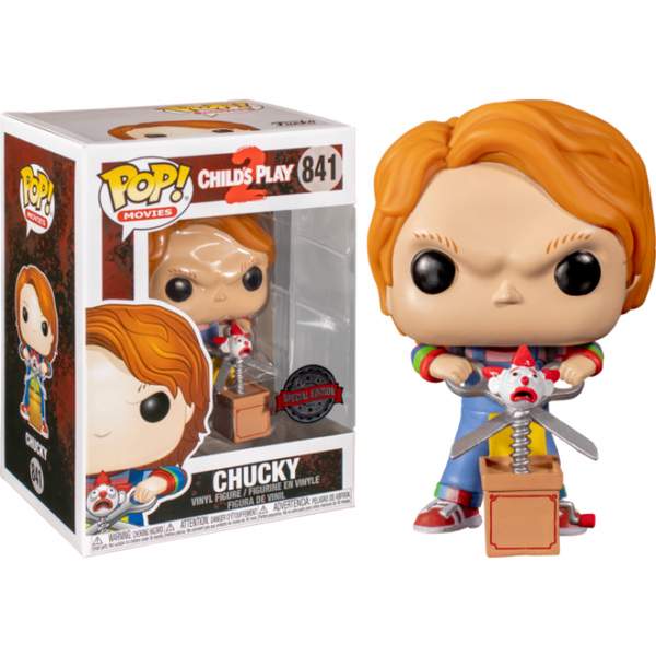Funko Pop! Movies: Child's Play 2 - Chucky Vinyl Figure (FYE Exclusive ...