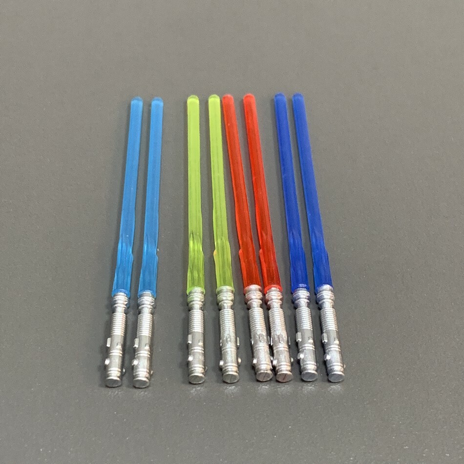Lot 100 Pcs Lightsaber Accessory For Star Wars 3.75'' Han solo Figure ...