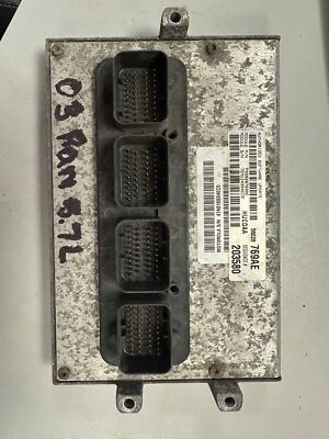 03 DODGE RAM 1500 SERIES Brain Box ECM (rh Rear Engine Compartment) 5 ...